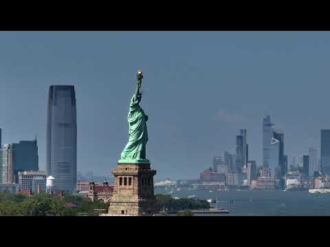 Lady Liberty and 9/11 Tribute - YouTube