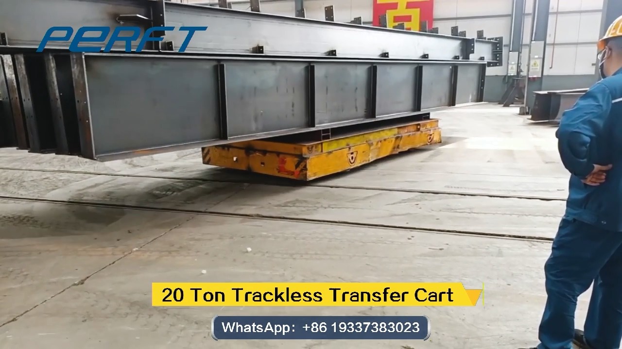 20 Ton Battery Operated Transfer Cart - YouTube