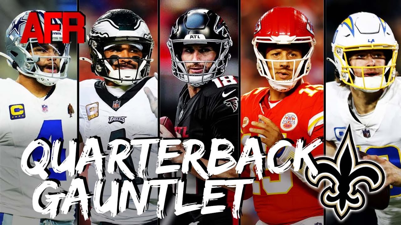 Saints Facing Opposing QB Gauntlet! | Can Derek Carr Lead New Orleans ...