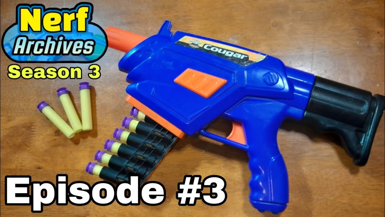 The Buzz Bee Air Warriors Cougar - Nerf Archives - YouTube