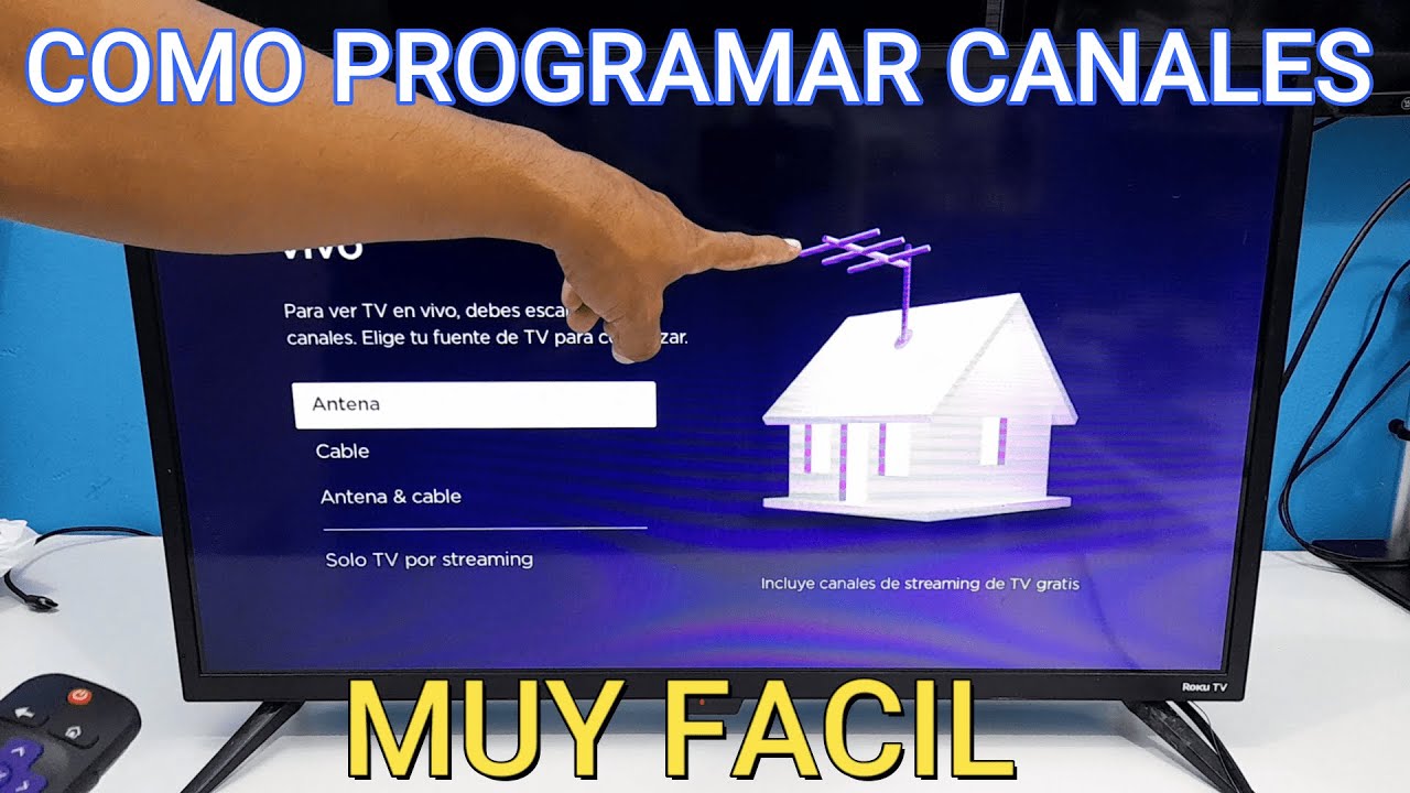 Como Programar Canales en tu Televisor, MUY FACIL - YouTube