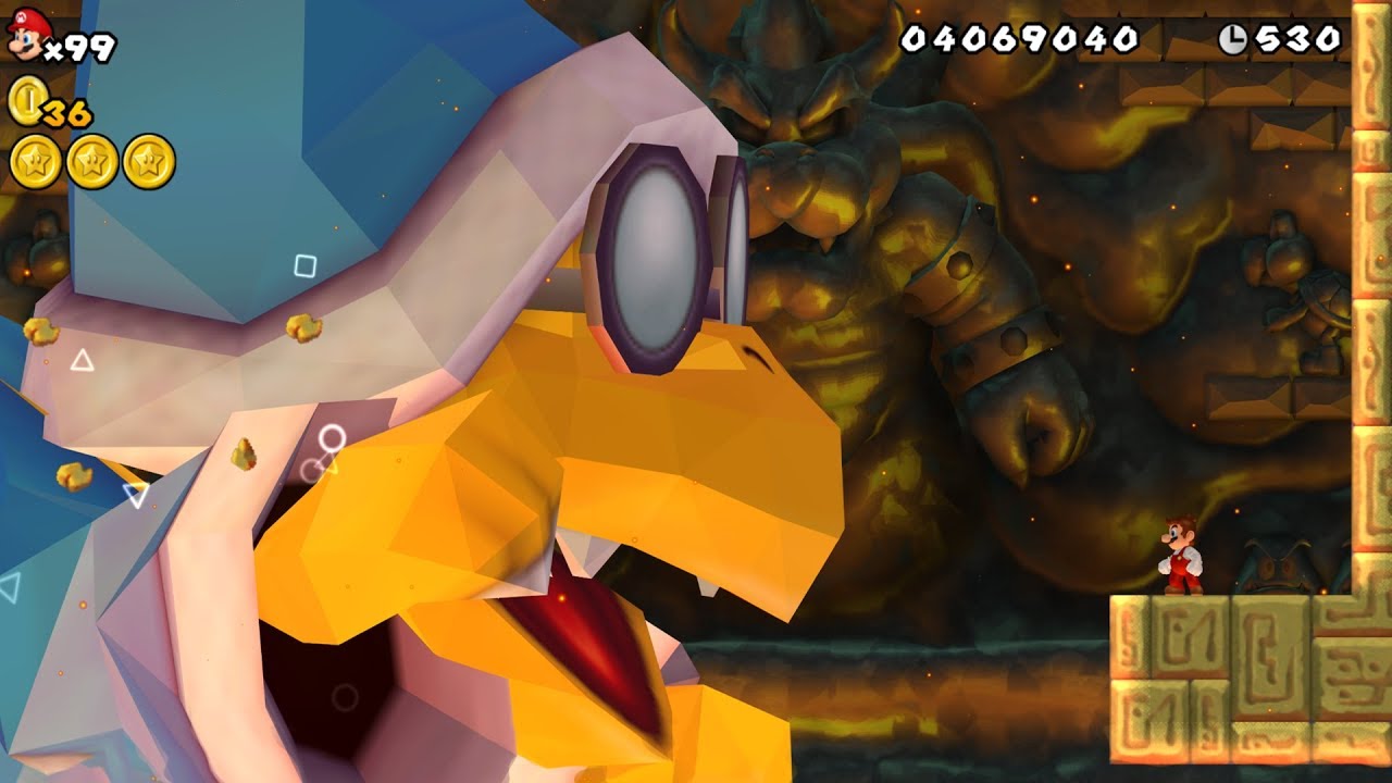 New Super Mario Bros. Wii - Final Boss Evil Kamek & Ending - YouTube