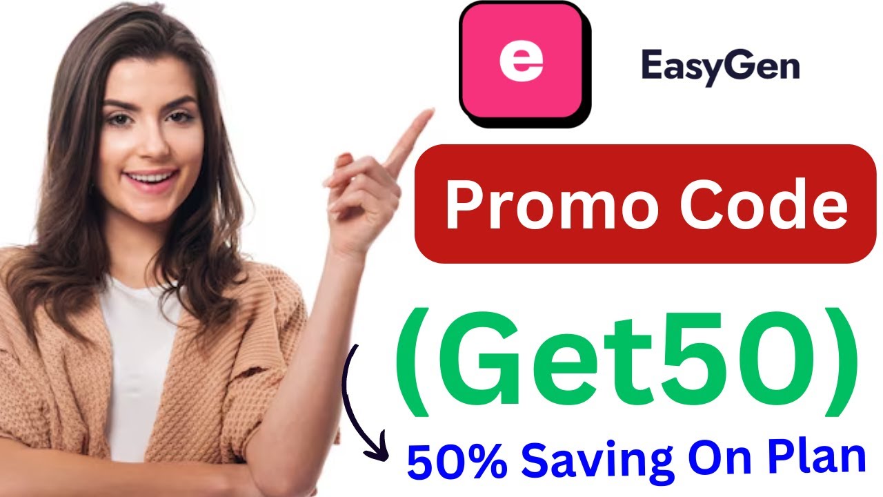 Easygen Promo Code Get50 50% Instant Discount. - YouTube