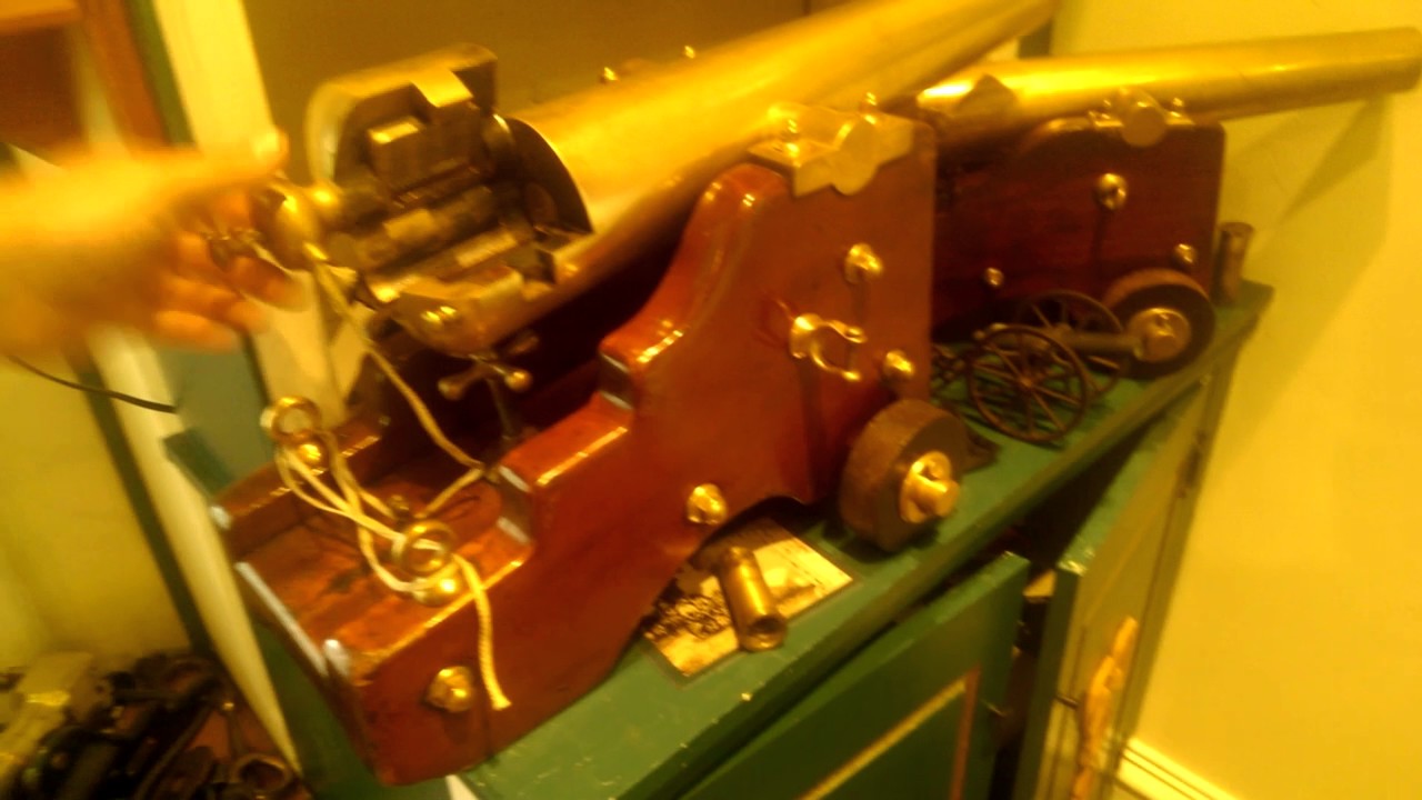 Antique Yacht signal cannon by Strong Firearms CO - YouTube