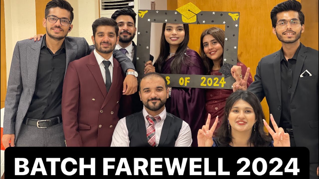 Unforgettable Batch Farewell Party 2024 | University Graduation ...