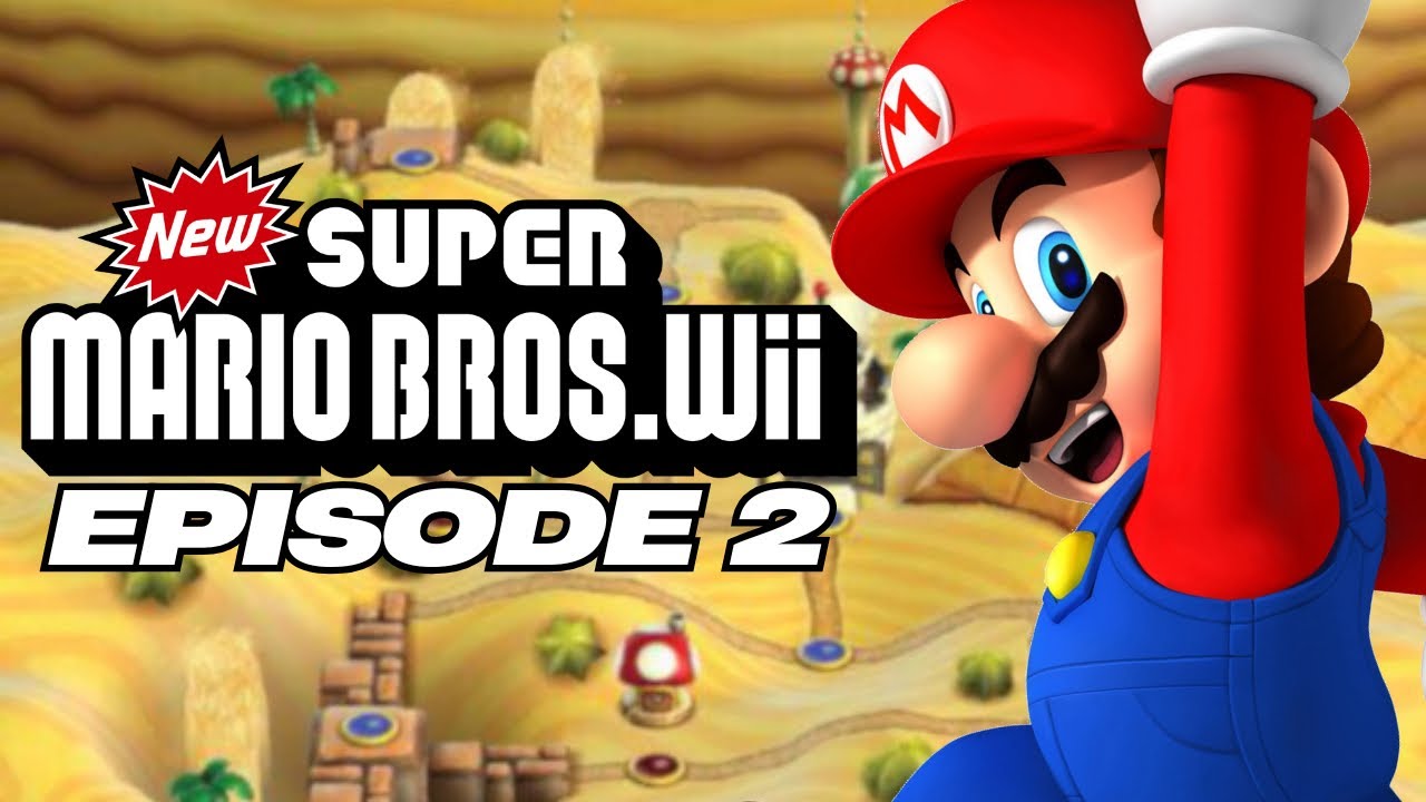 New Super Mario Bros. Wii - Full Walkthrough | Episode 2 (World 2 ...