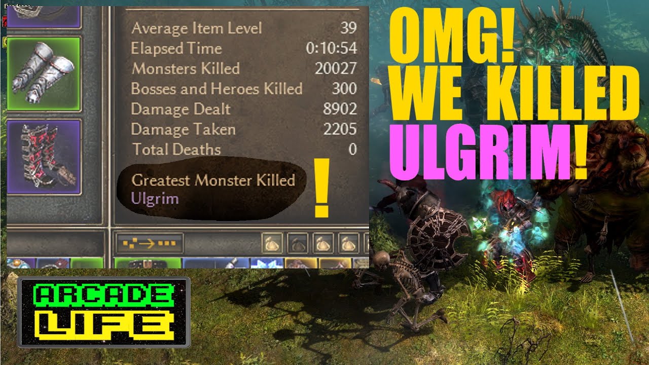 OMG We Killed Ulgrim! - Grim Dawn - Rare Achievements - v1.1.9.1 - YouTube