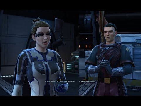 SWTOR: Vector Conversations - Part 2 | Imperial Agent | ♀️ Female Miraluka | 🔵 Light Side - YouTube