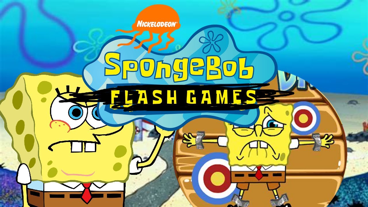 The Wacky World of SpongeBob Flash Games - YouTube