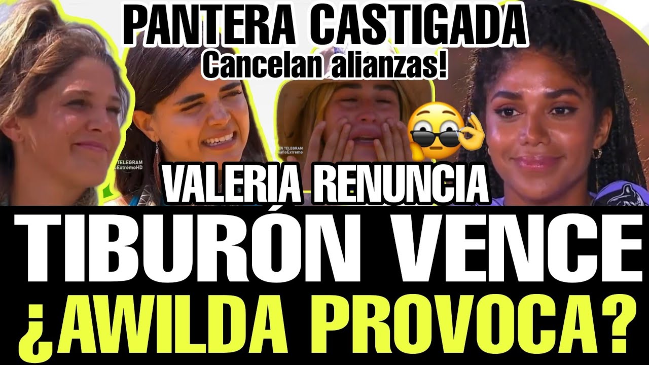 😱 ULTIMA HORA PANTERA CASTIGADA Y TIBURÓN GANA|CAPITULO 44 | LA ISLA ...