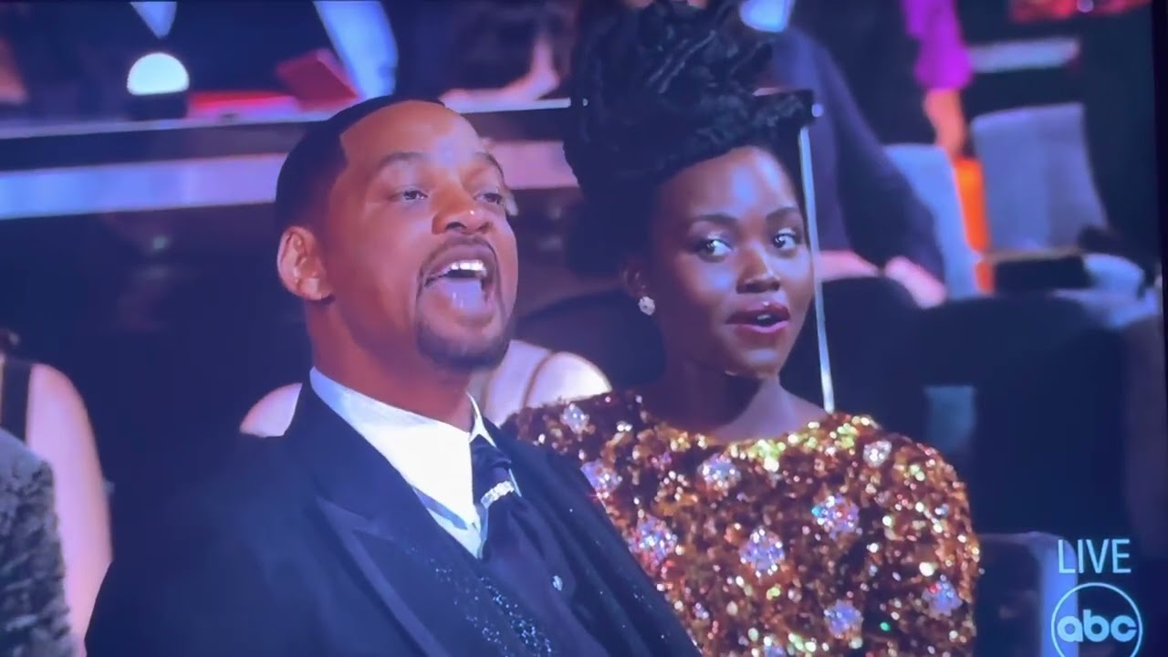 Will Smith punches Chris Rock at Oscars 2022. 3/27/2022 - YouTube