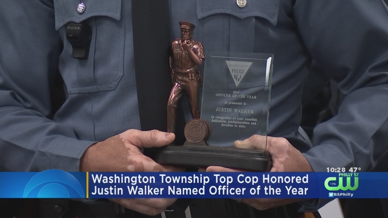 Justin Walker Named Police Officer Of The Year In Washington Township ...