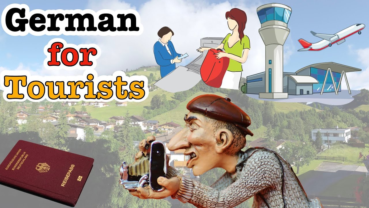 Airport Phrases - German for Tourists: Lesson #5 - YouTube