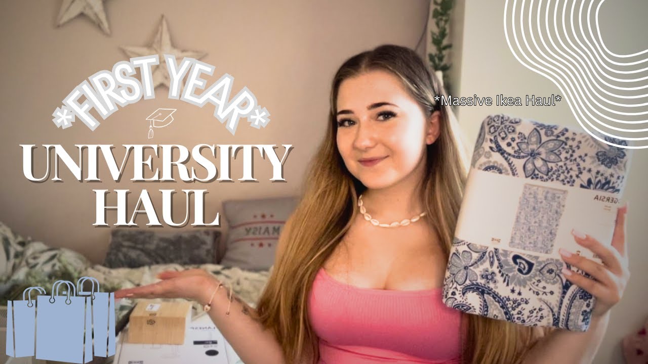 First Year University Haul! *MASSIVE Ikea Haul* - YouTube