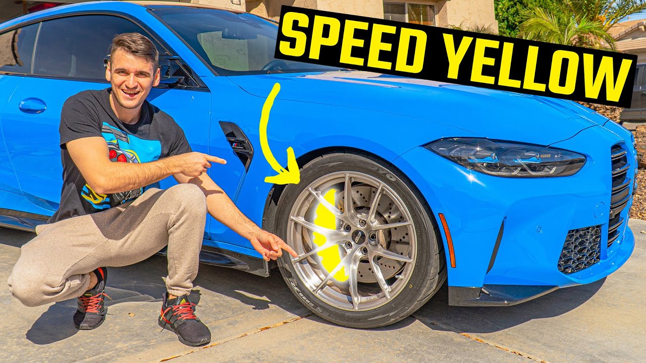 BMW G82 With PTS Speed Yellow Brake Calipers Custom Painted - 1 OF 1 ...