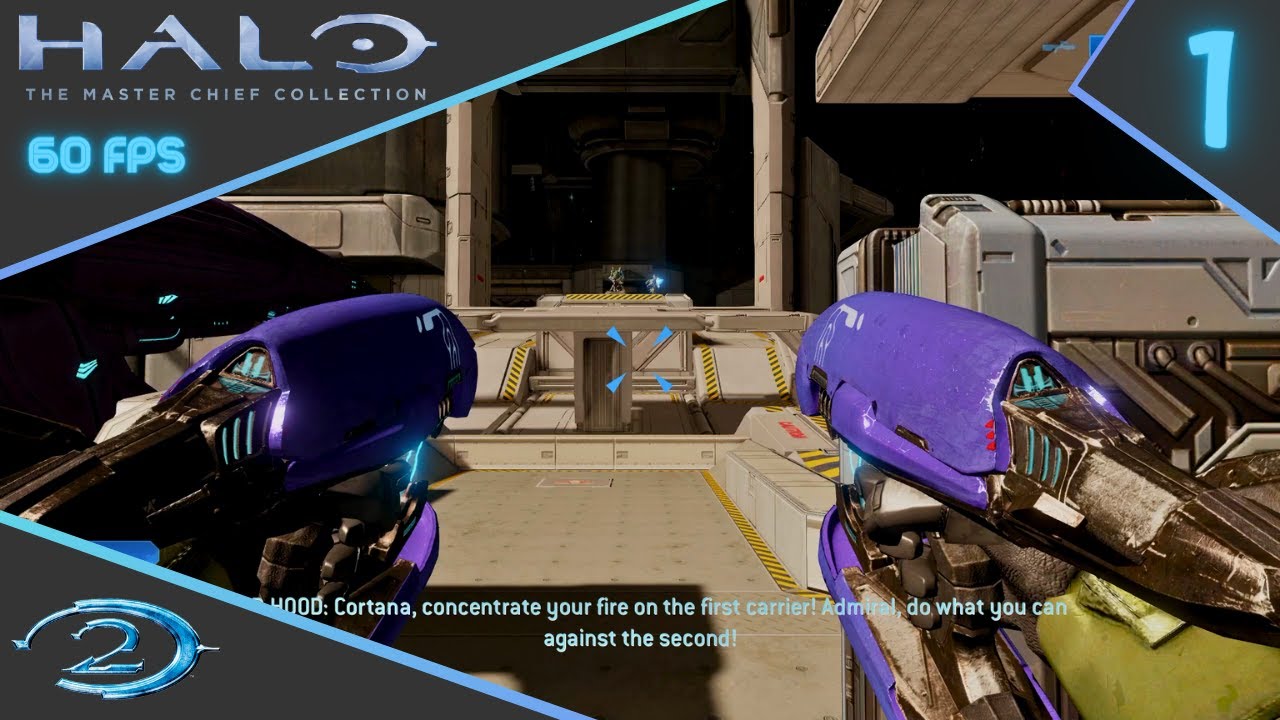 Halo 2 Gameplay Part 1: Mission 1:"Cairo Station" |Halo Master Chief ...