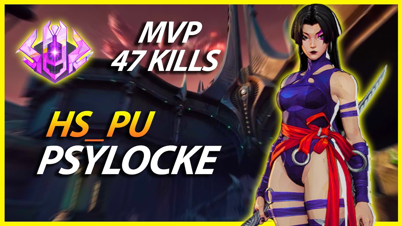 MVP 47 KILLS ! HS_PU PSYLOCKE (ETERNITY) MARVEL RIVALS PRO GAMEPLAY - YouTube