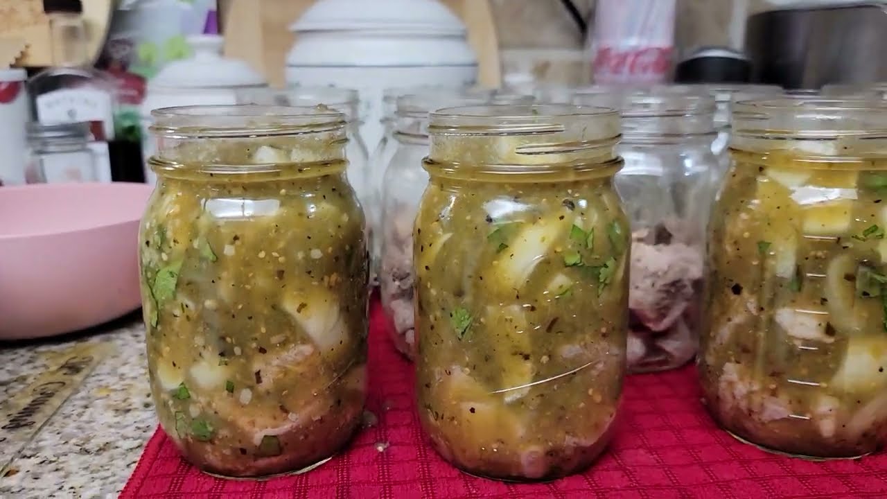 How to make & Can Chile Verde | CANUARY | Comment #wotd to win! | Meal ...