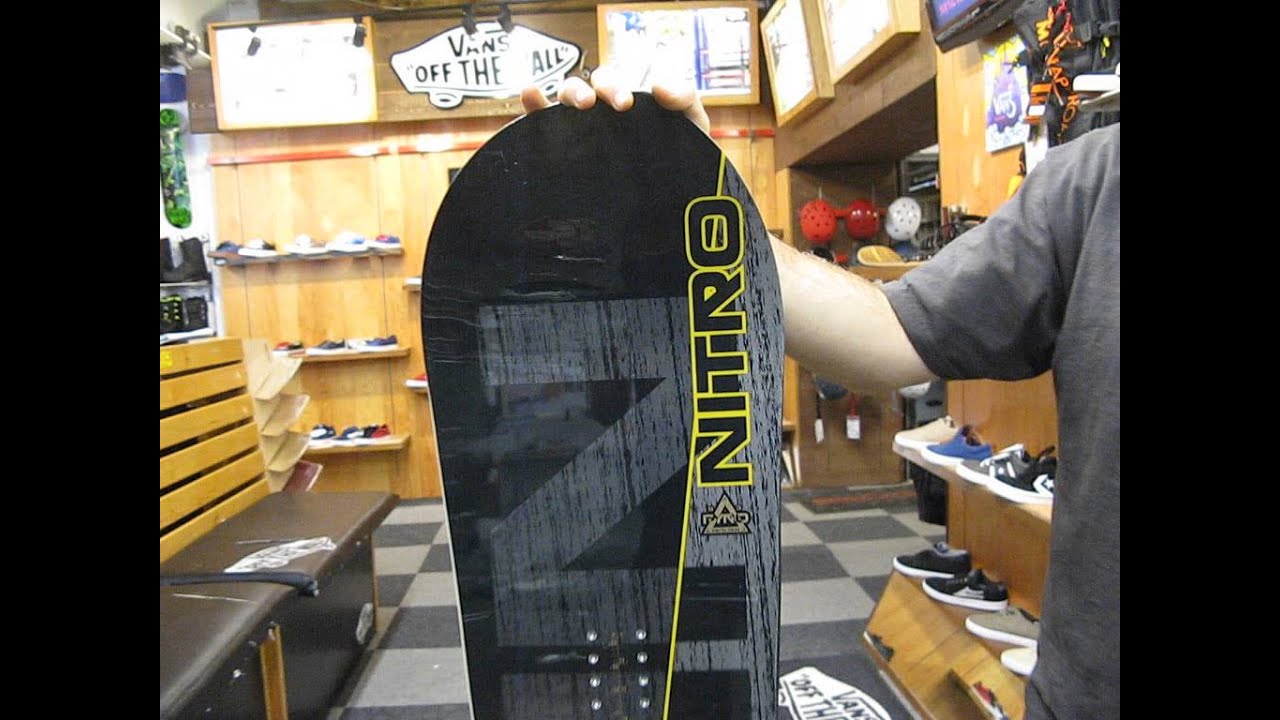 Nitro Pyro Snowboard for 2014 - YouTube