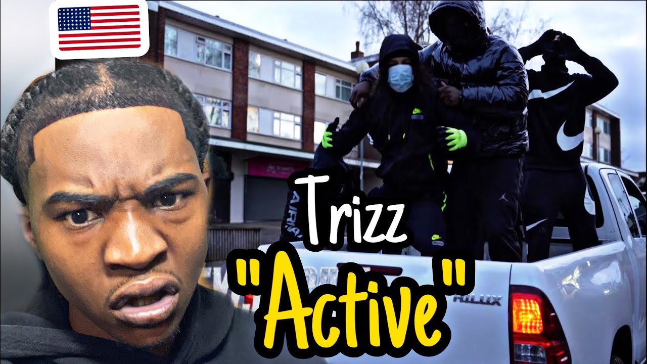 Trizz - Active (Music Video) American REACTiON - YouTube