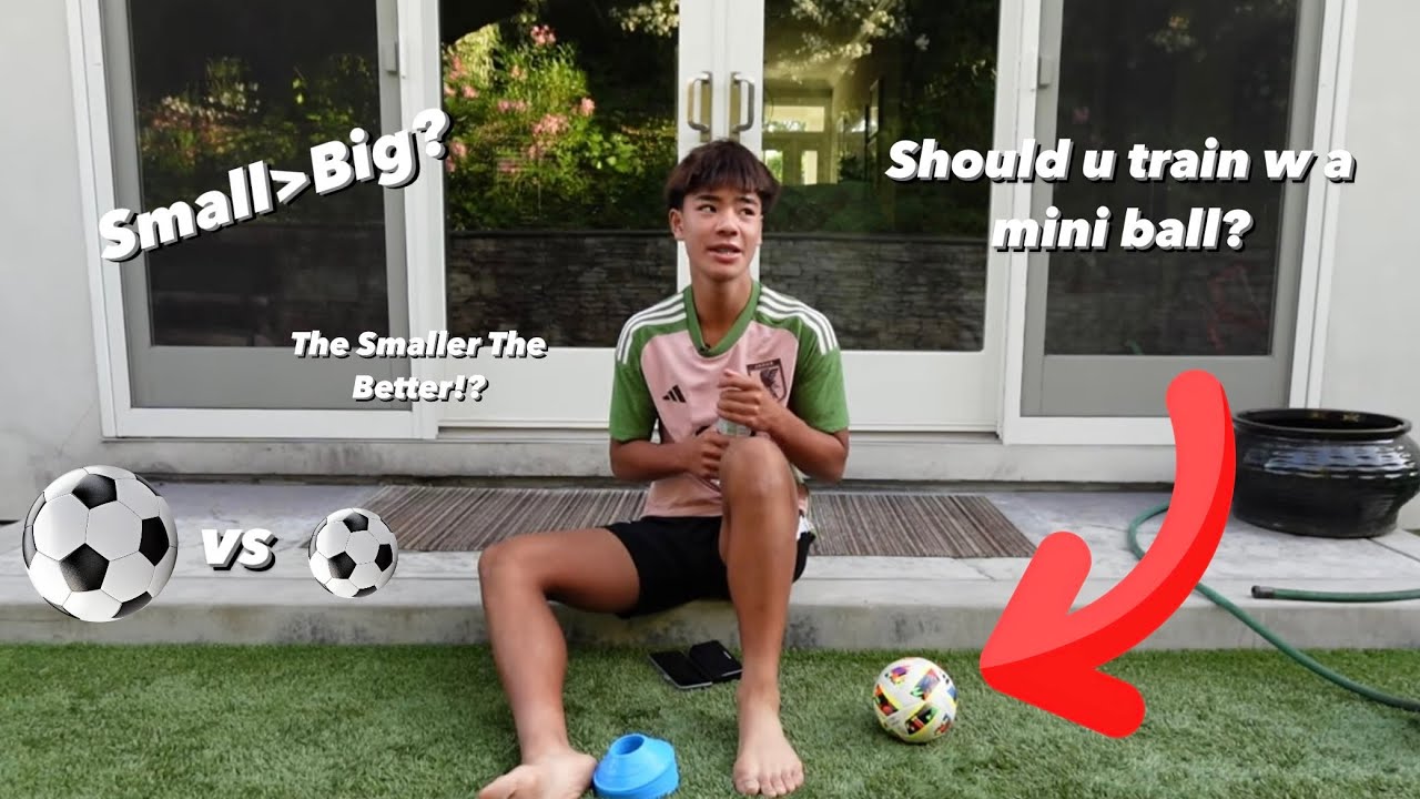 DOES TRAINING WITH A MINI BALL WORK? - YouTube