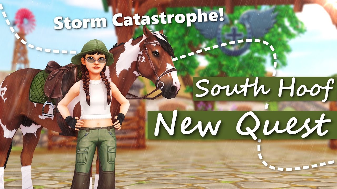 A Storm Over South Hoof 🌧️ Let's Quest! - Star Stable - YouTube