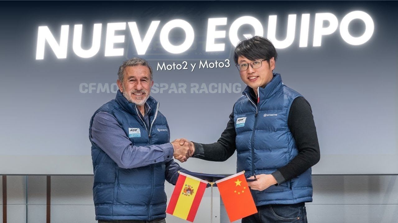 Nuevo Equipo de Moto2 y Moto3 ｜ASPAR TEAM ｜CFMOTO RACING - YouTube