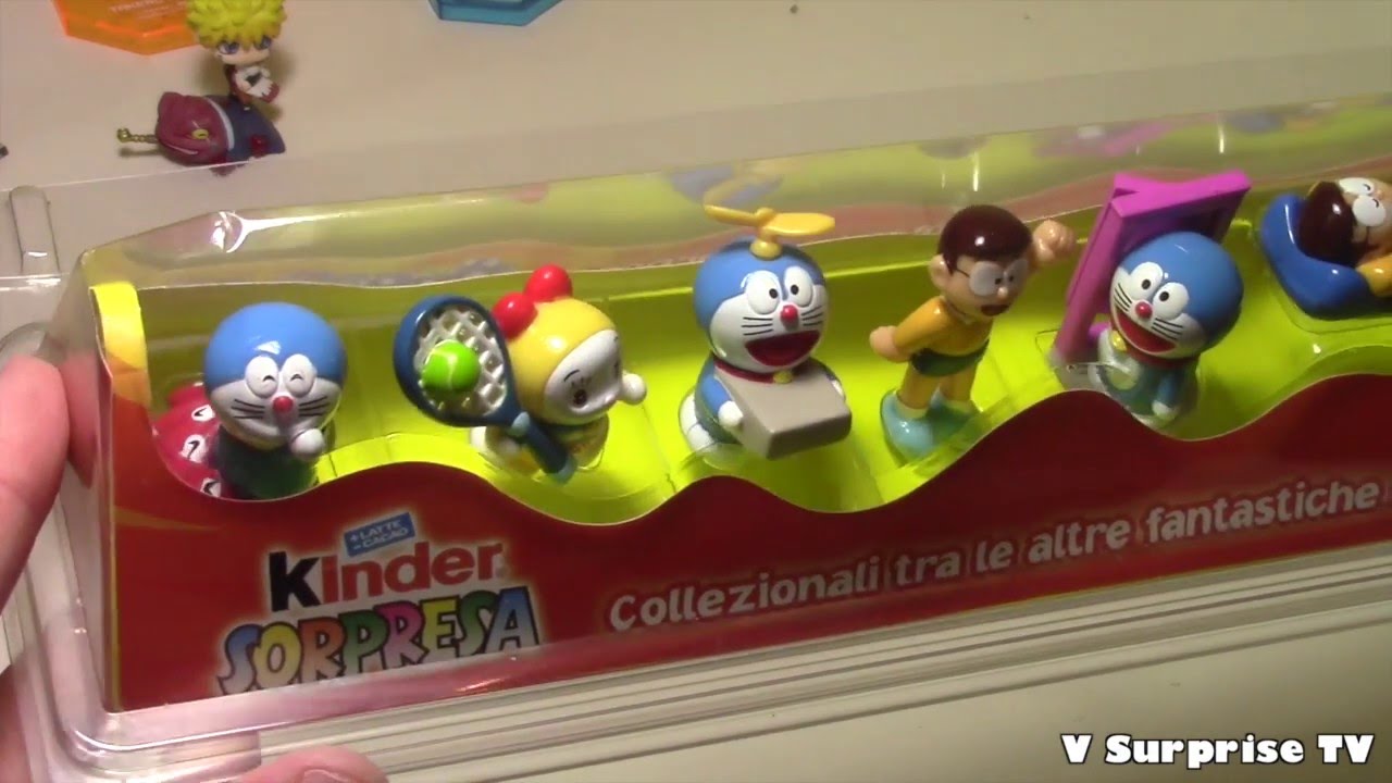 What's inside? Doraemon 2004 Kinder surprise eggs | Complete collection ...