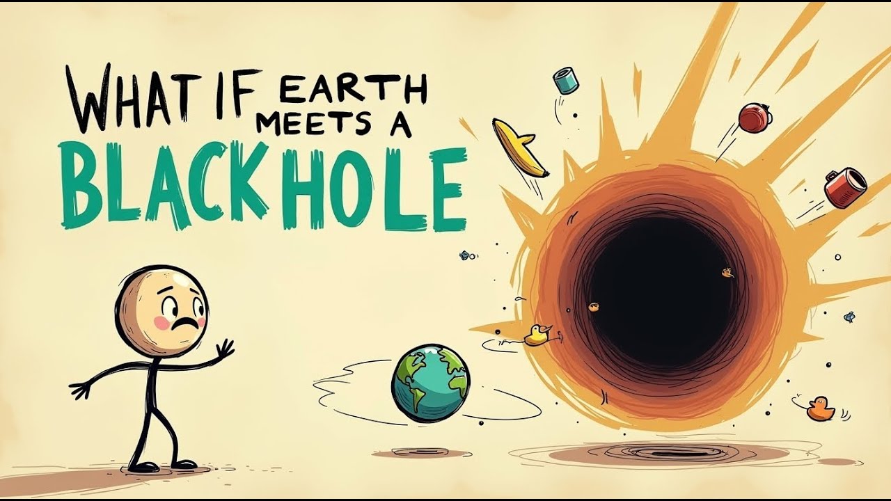 What If Earth Fell Into a Black Hole? Mind-Blowing Science - YouTube