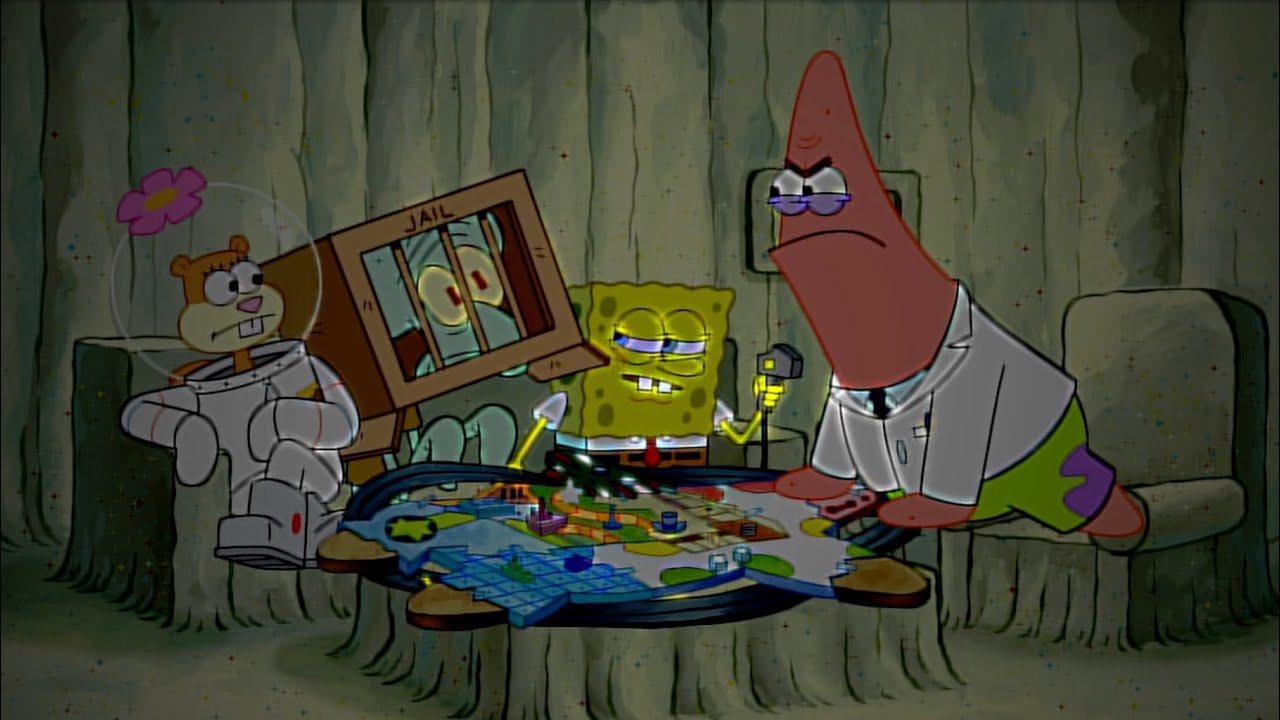 Patrick invents a new saw game. SpongeBob REMAKE - YouTube
