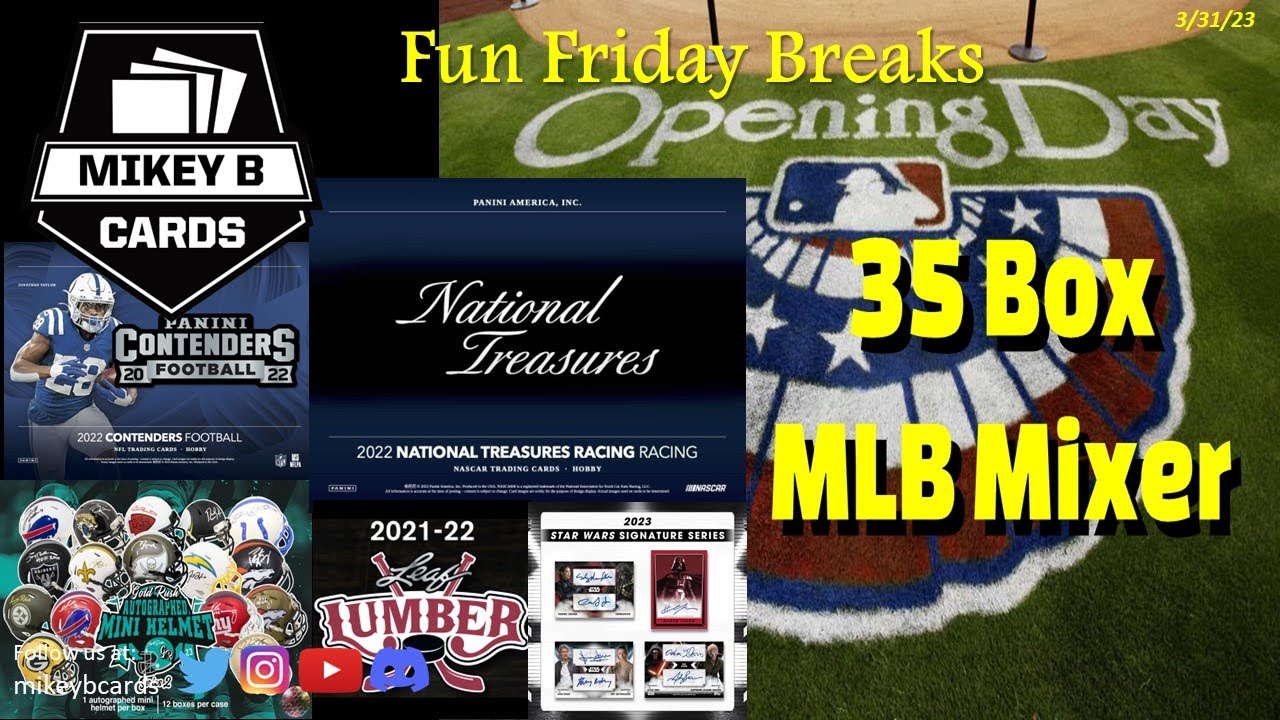 Fun Friday Breaks 3.31.23 - MLB Opening Day Mixer! Contenders, Leaf ...