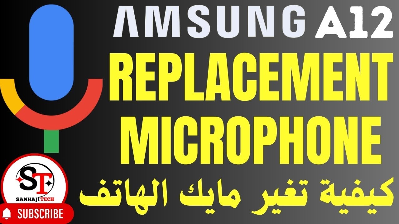 How To Changer Microphone Repair Samsung A12 Replacement Microphone ...