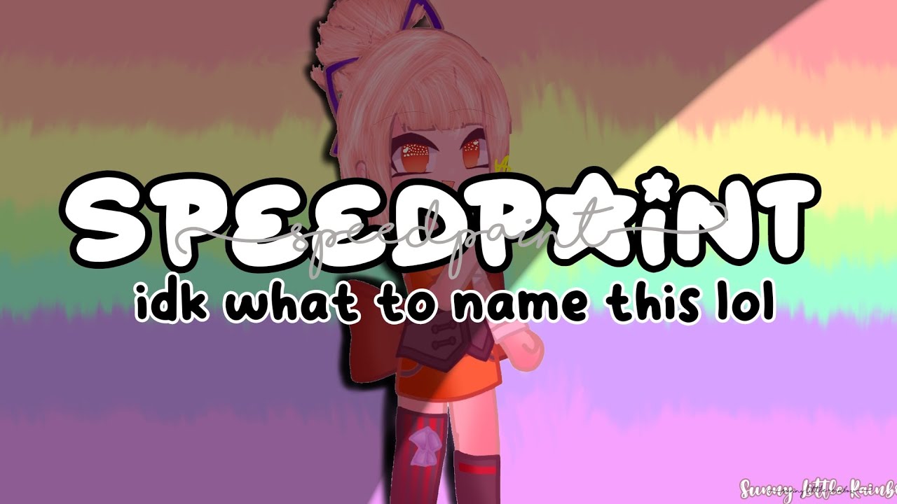 a random speedpaint loll - YouTube