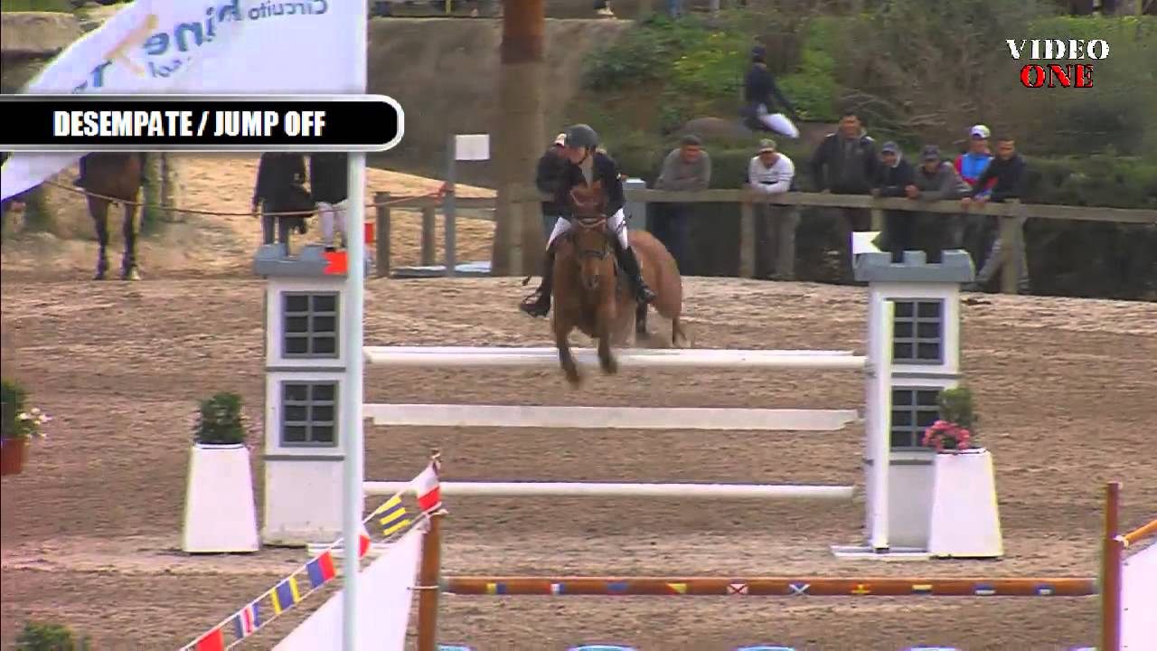 Georgia Tame and Bolien-Ladies Jump Off - YouTube