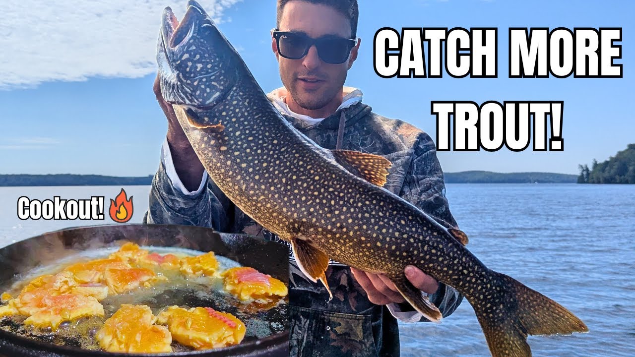 Epic Deep Water Lake Trout Fishing… Then We Cooked It Fresh! - YouTube
