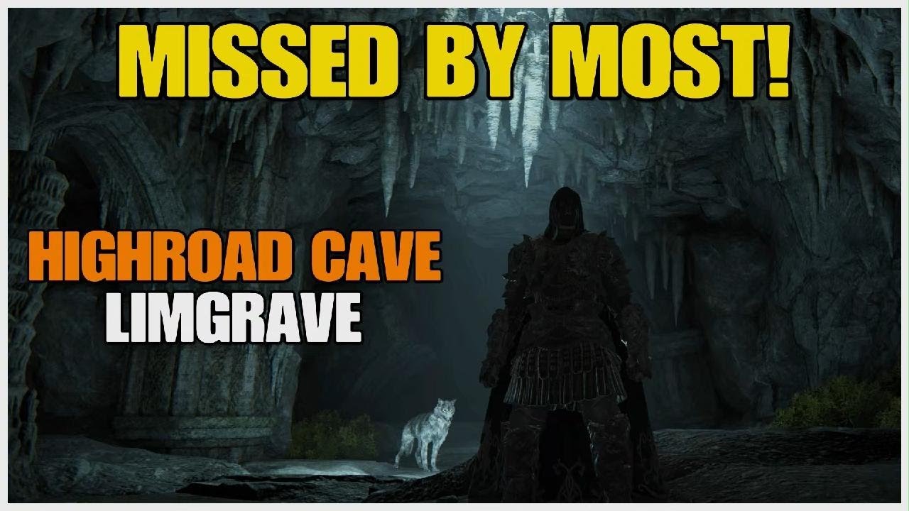 ELDEN RING - Limgrave: Highroad Cave: Hidden Secret - YouTube