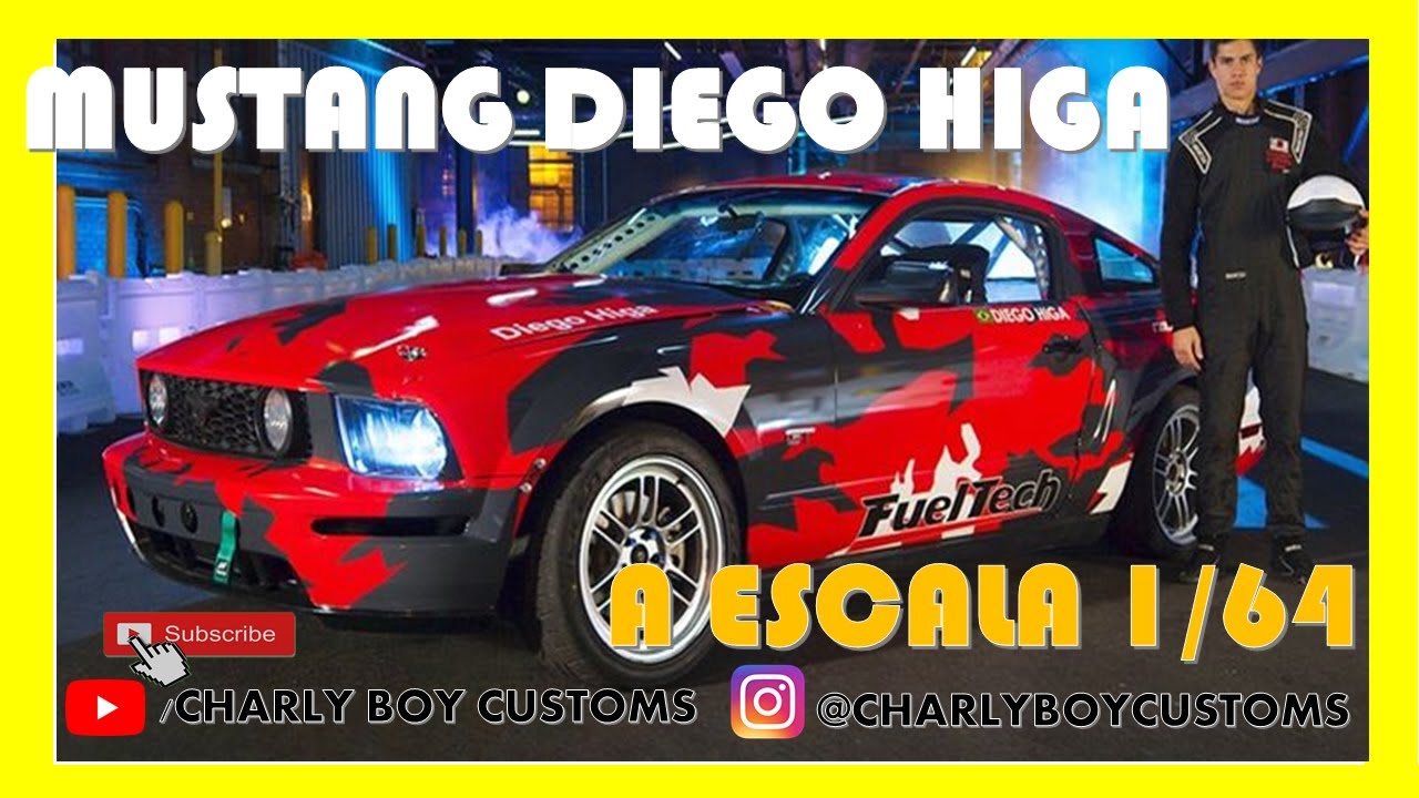 MUSTANG GT DIEGO HIGA HYPERDRIVE NETFLIX CUSTOM DIECAST #short #shorts ...