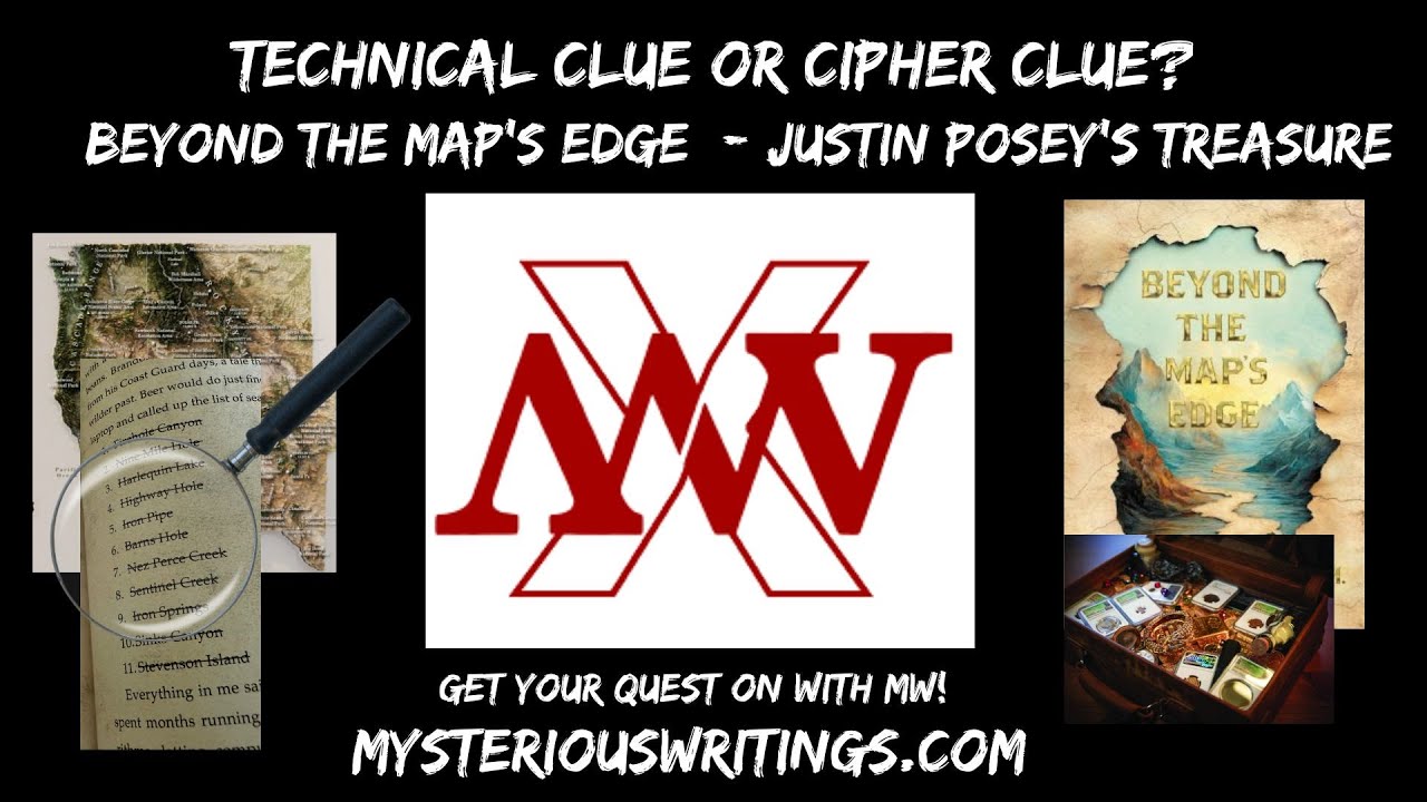 Technical or Cipher Clue? Periodic Table? Justin Posey Treasure Hunt # ...
