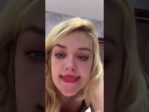 A beautiful blonde woman is lying down bigo live *981 #beautyladies