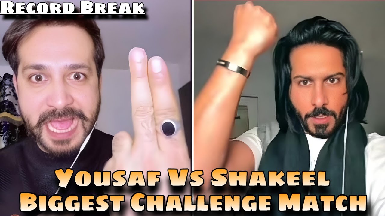 Shakeel vs Yousaf Challenge Match | Tiktok History Biggest Match - YouTube