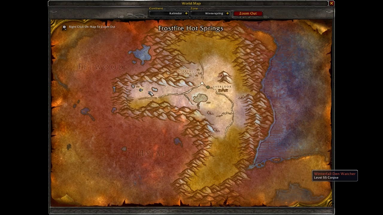 Threat of the Winterfall WOW Classic Quest - YouTube