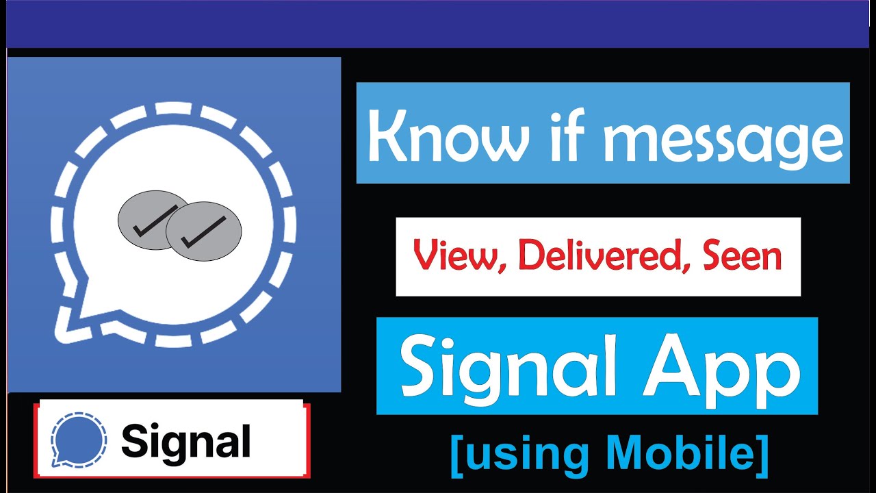 How to know if your message as been seen, read, View and Delivered on ...