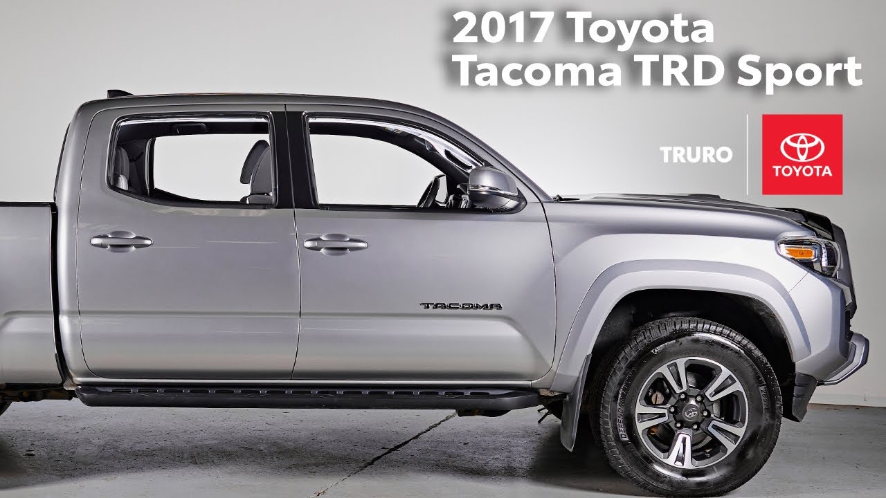 Truro Toyota Presents 2017 Toyota Tacoma TRD Sport Virtual Tour - YouTube