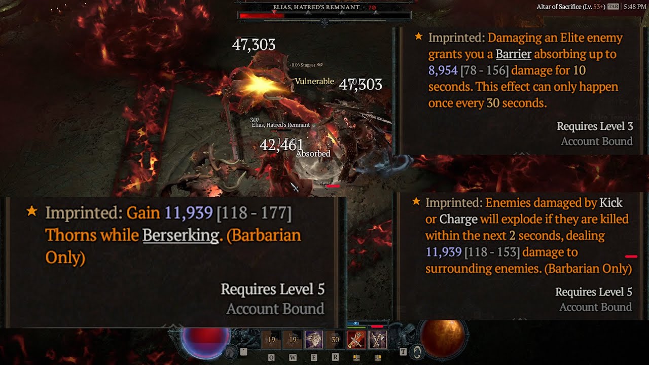 Lvl 51 Thorns Barb(Alt) VS Tier 3 Capstone Dungeon - YouTube
