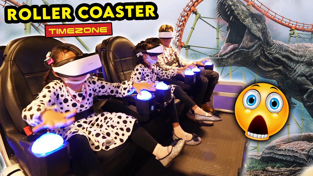 BIKIN JANTUNGAN‼️ MAIN ROLLER COASTER DI TIMEZONE‼️ GILAAKK SEREM ...