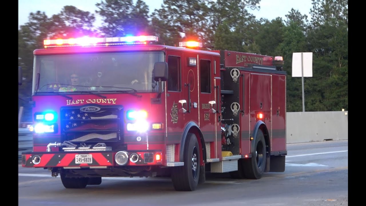 Engine 152 & 155 (New) Grass Fire Response w/ Boosters - [East County ...
