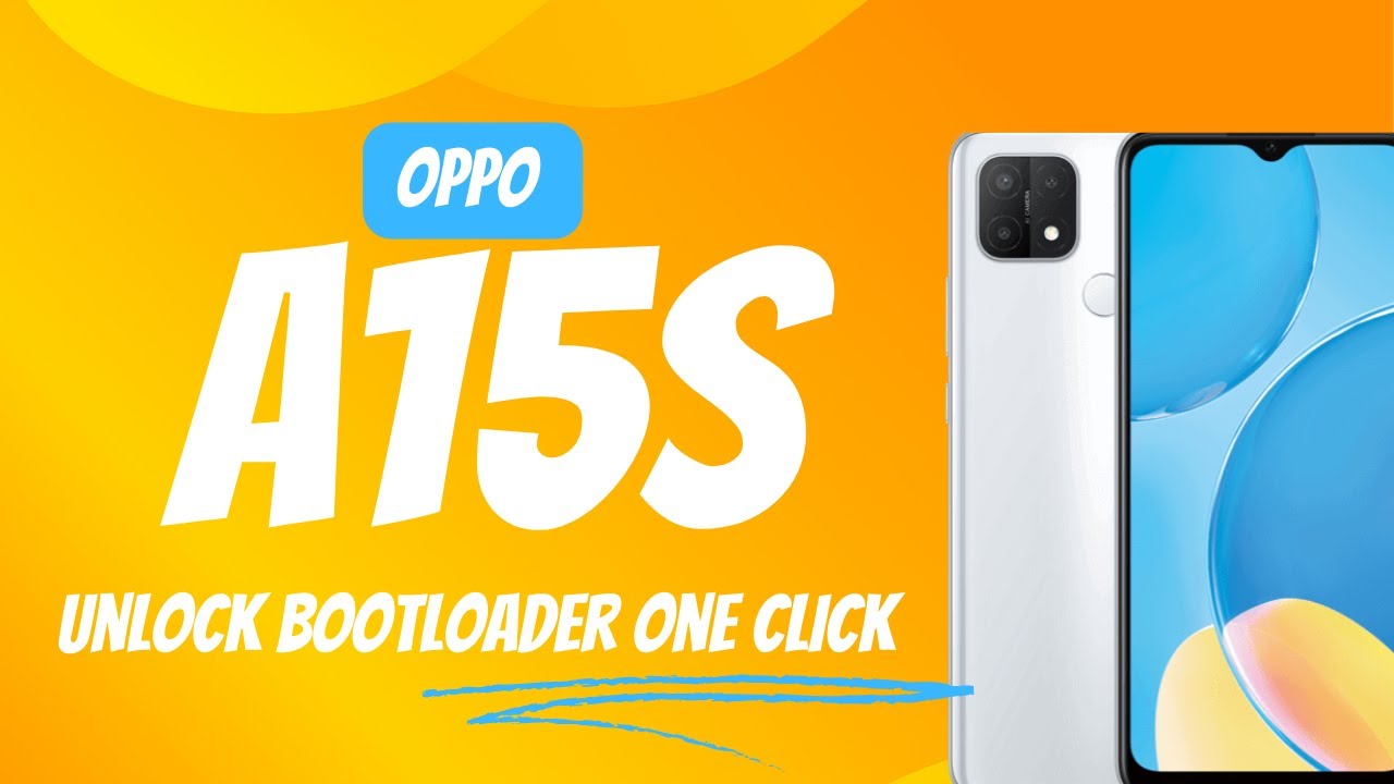 OPPO CPH2179 / A15S UNLOCK BOOTLOADER ONE CLICK - YouTube