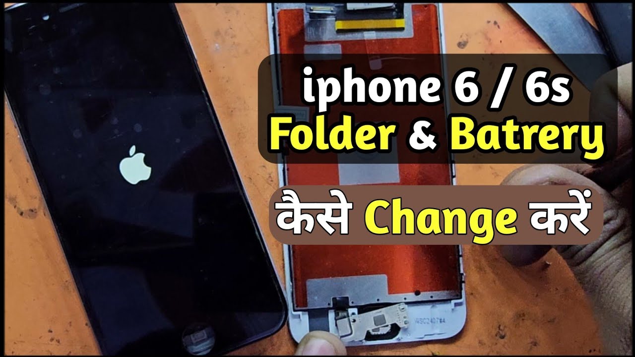Iphone 6/6s Screen Replacement | How To Change Iphone 6/6s Battery At ...