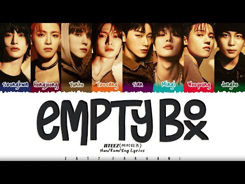 ATEEZ (에이티즈) - 'EMPTY BOX' Lyrics [Color Coded_Han_Rom_Eng] - YouTube