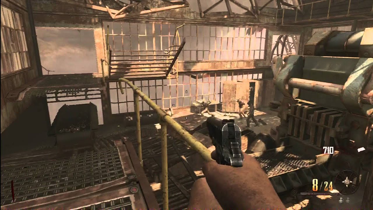 COD:BO2 Zombies - LSAT On Round 1! "BURIED" - YouTube